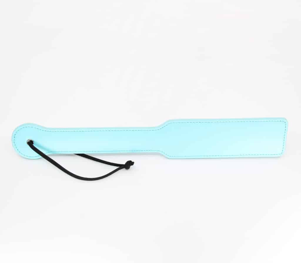 Baby Blue PU Paddle | Love In Leather
