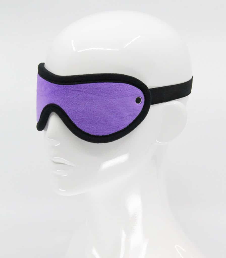 Soft Faux Fur Blindfold in 4 Colours | Love In Leather