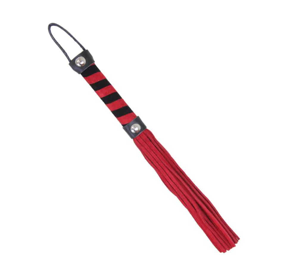 Candy Striped Willy Whip | Love In Leather